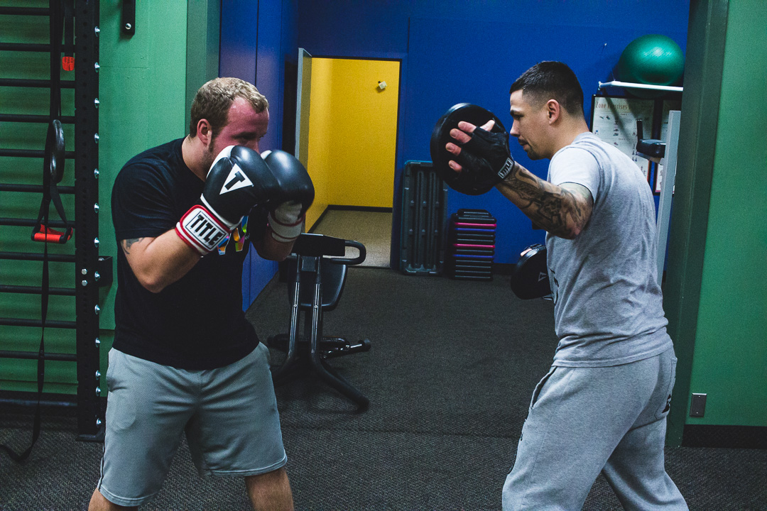 Boxing Gym at Flex Fitness in Holland, Michigan